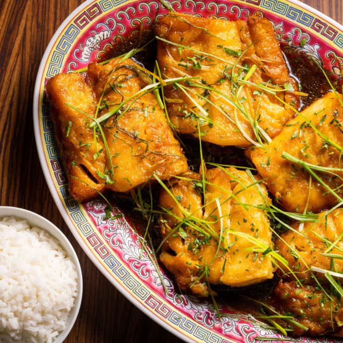 Hong Shao Yu (Red-Braised Cod) | America's Test Kitchen Recipe