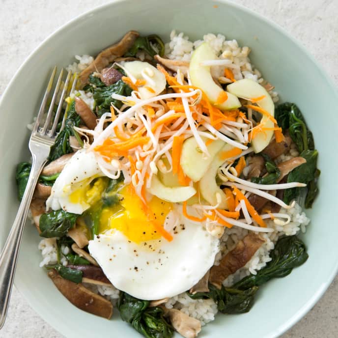 Vegetable Bibimbap | America's Test Kitchen Recipe
