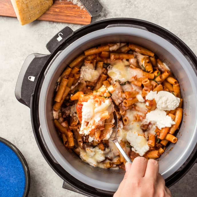 how long to cook ziti in pressure cooker