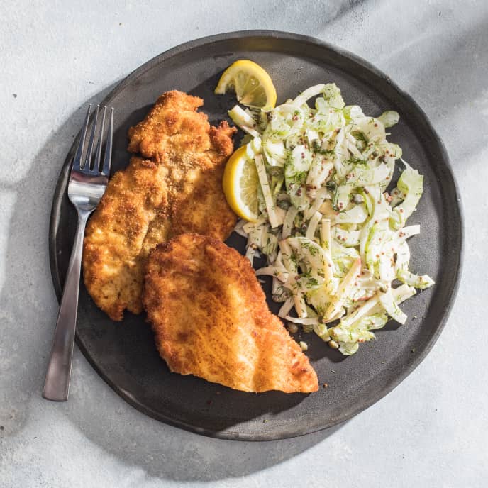 Chicken Schnitzel for Two | America's Test Kitchen Recipe