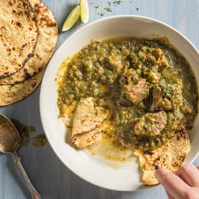 Chile Verde con Cerdo (Green Chili with Pork) | America's Test Kitchen ...