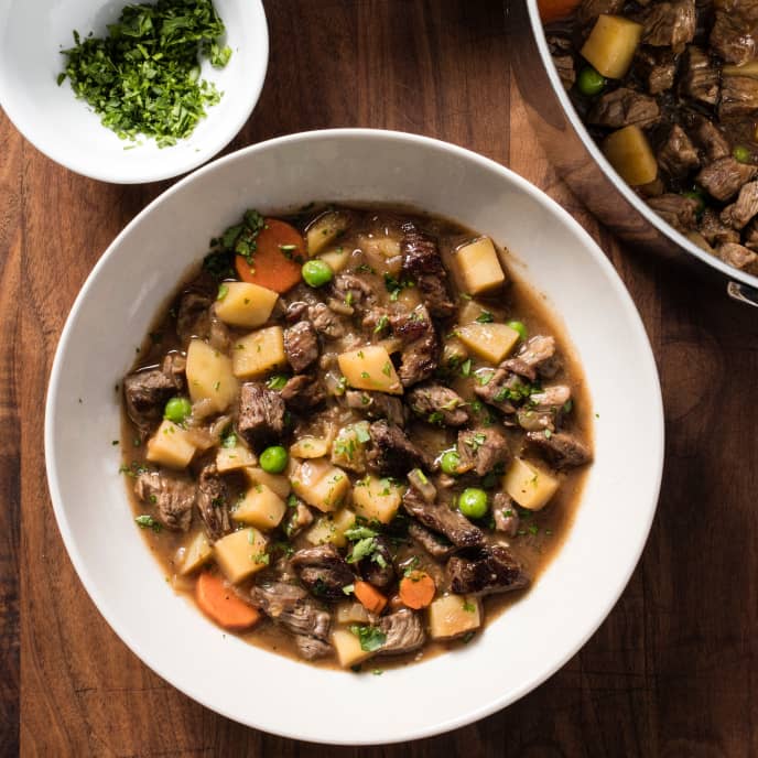 Weeknight Beef Stew for Two | America's Test Kitchen Recipe
