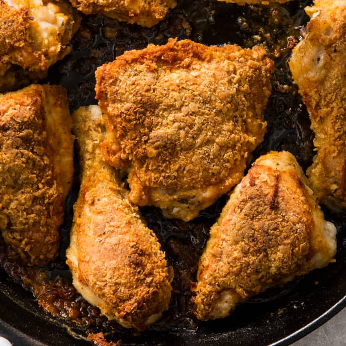 How to Make Oven-Fried Chicken That's Crispy, Craggy, and Mess-Free ...