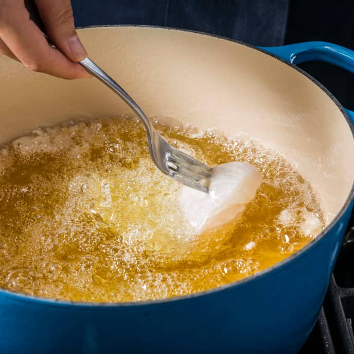 Why You Shouldn’t Use Tongs to Drop Battered Fish Into Hot Oil ...