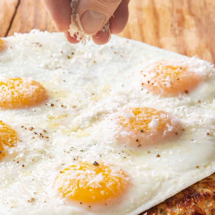 how to cook fried eggs in bulk