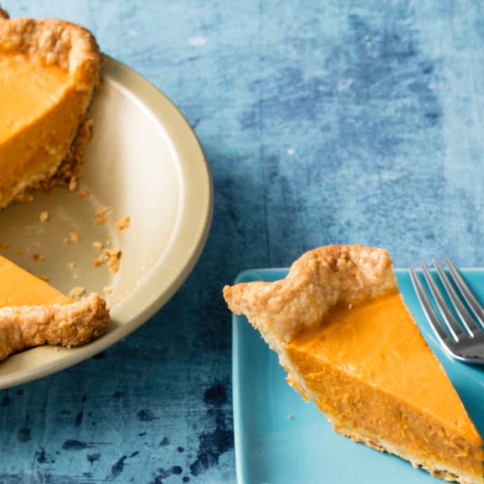 The Secret to Silky-Smooth, No-Bake Pumpkin Pie? Gelatin | America's ...