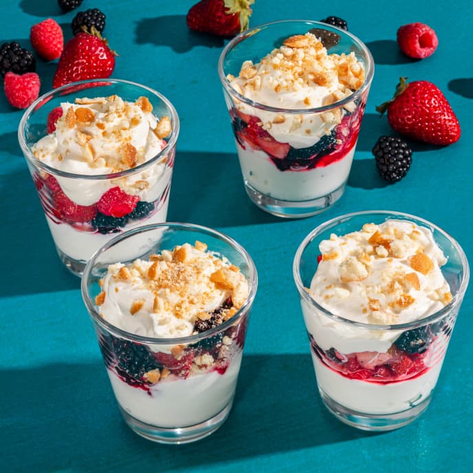 Mini Cookie and Berry Trifles | America's Test Kitchen Recipe