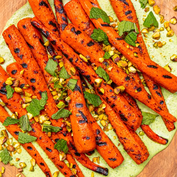 how to cook grilled carrots
