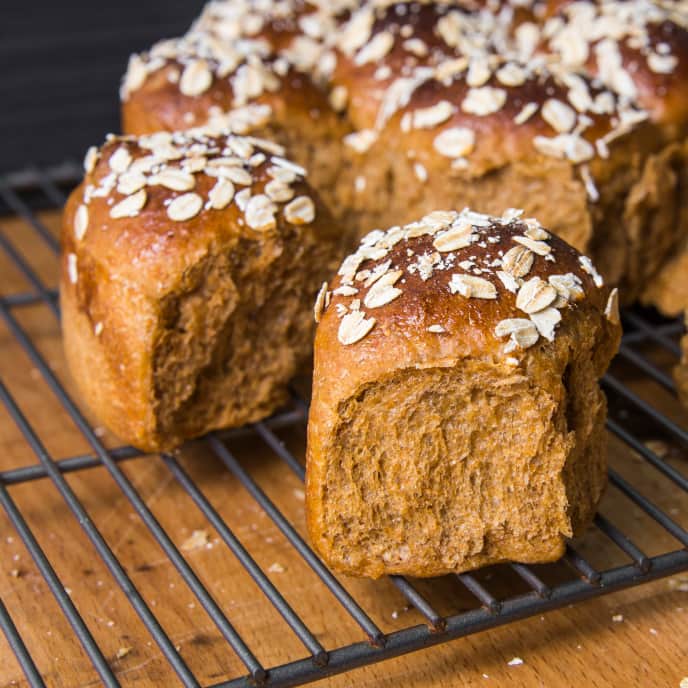 Oatmeal Dinner Rolls | America's Test Kitchen