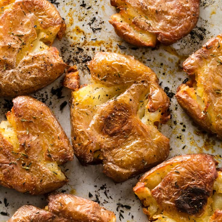 Roasted Smashed Potatoes | America's Test Kitchen Recipe