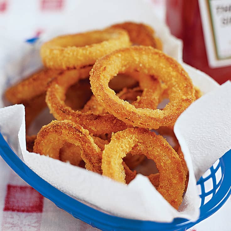 how to cook onion rings in the oven
