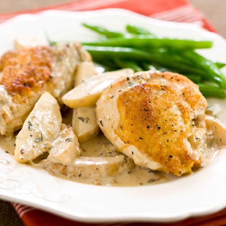 Chicken Normandy | America's Test Kitchen Recipe