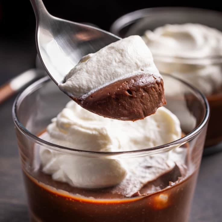 Chocolate Pots de Crème For Two | America's Test Kitchen Recipe