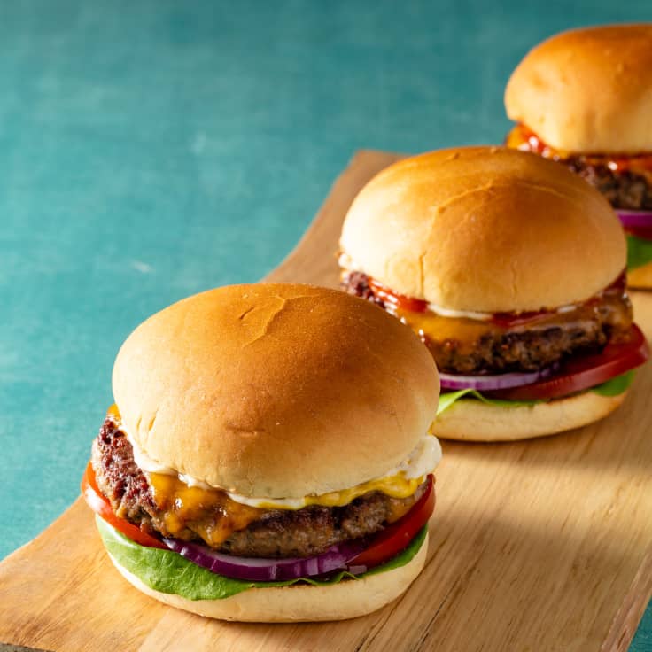 Classic Plant-Based Burgers | America's Test Kitchen Recipe