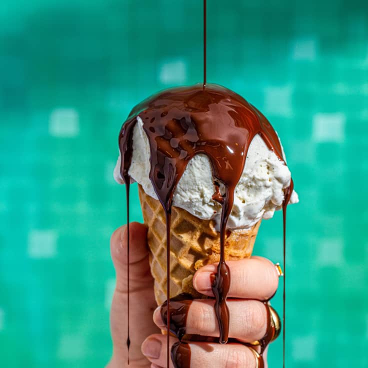 Dark Chocolate Ice Cream Shell | America's Test Kitchen Recipe