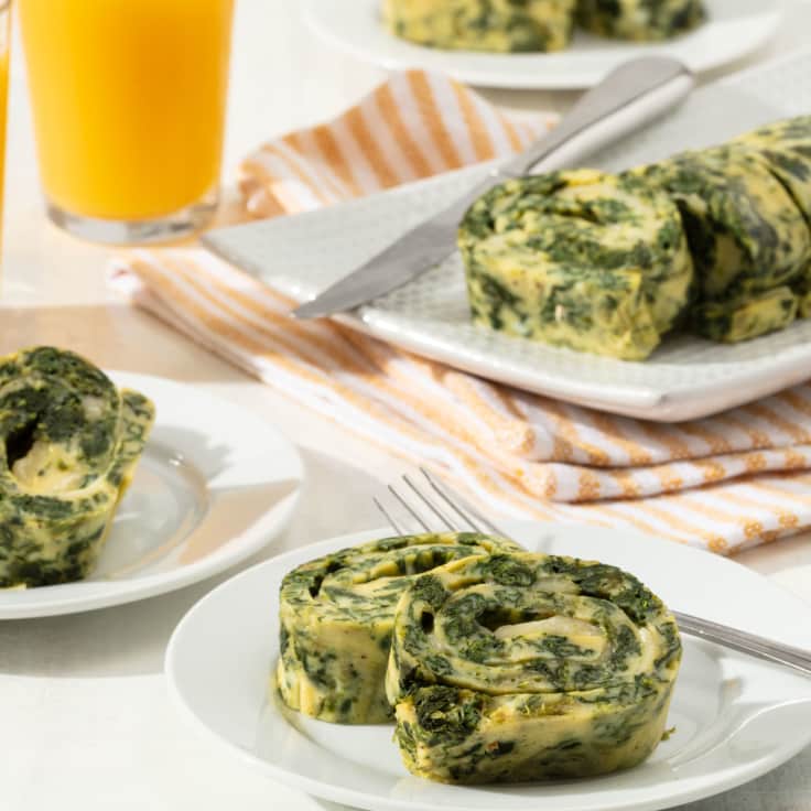 Egg Roulade with Spinach and Gruyére | America's Test Kitchen Recipe