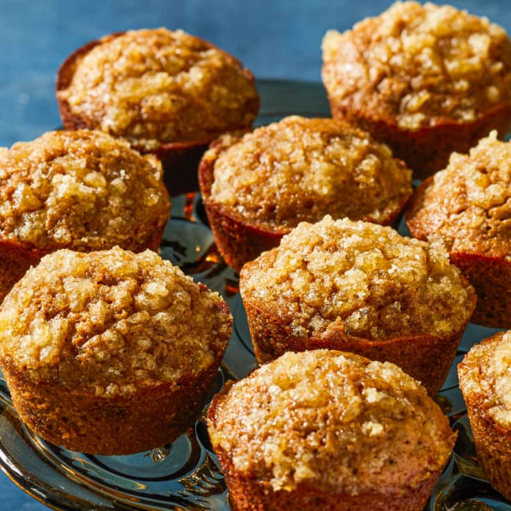 Gingerbread Muffins with Crystallized Ginger Topping | America's Test ...