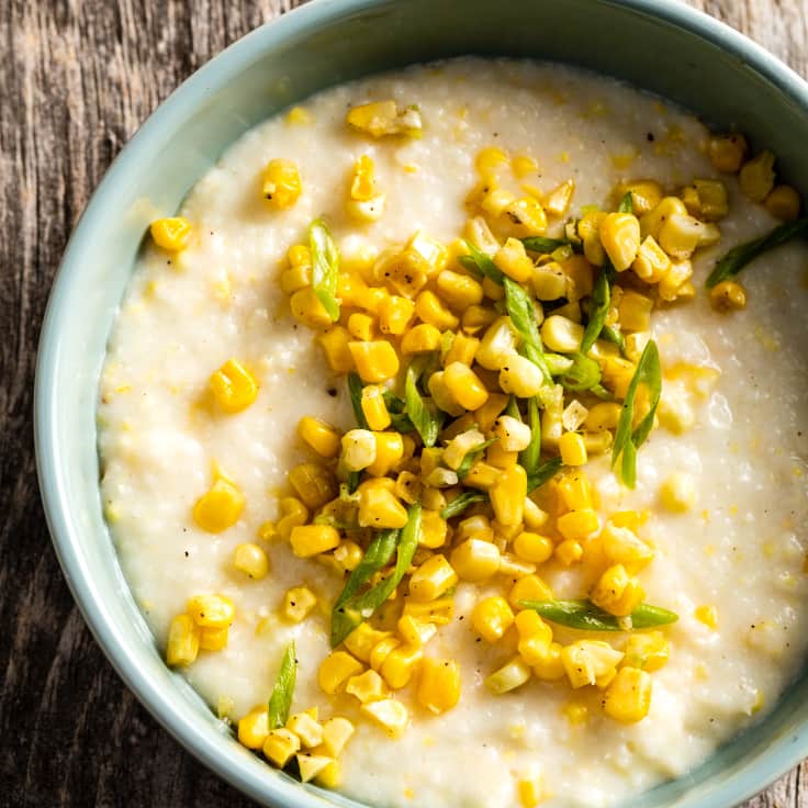 Grits with Fresh Corn | America's Test Kitchen Recipe