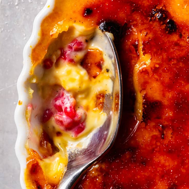 Raspberry Crème Brûlée | America's Test Kitchen Recipe