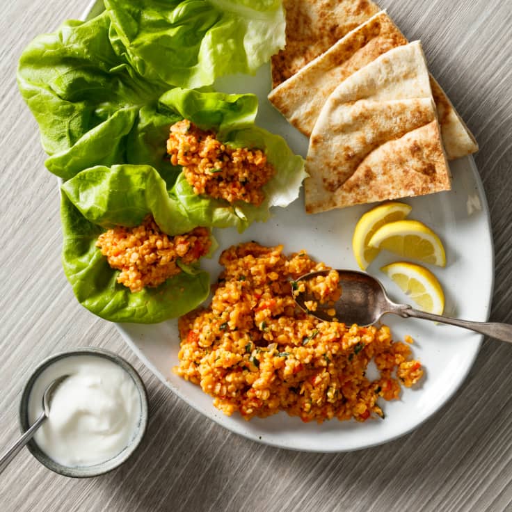 Red Lentil Kibbeh | America's Test Kitchen Recipe