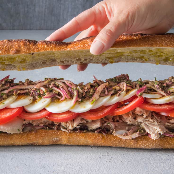 Pan Bagnat (Provençal Tuna Sandwich) | America's Test Kitchen Recipe