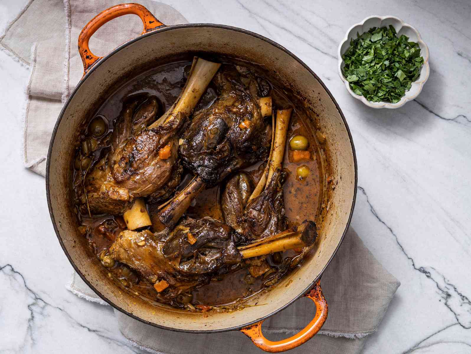Basque Lamb Shanks | America's Test Kitchen