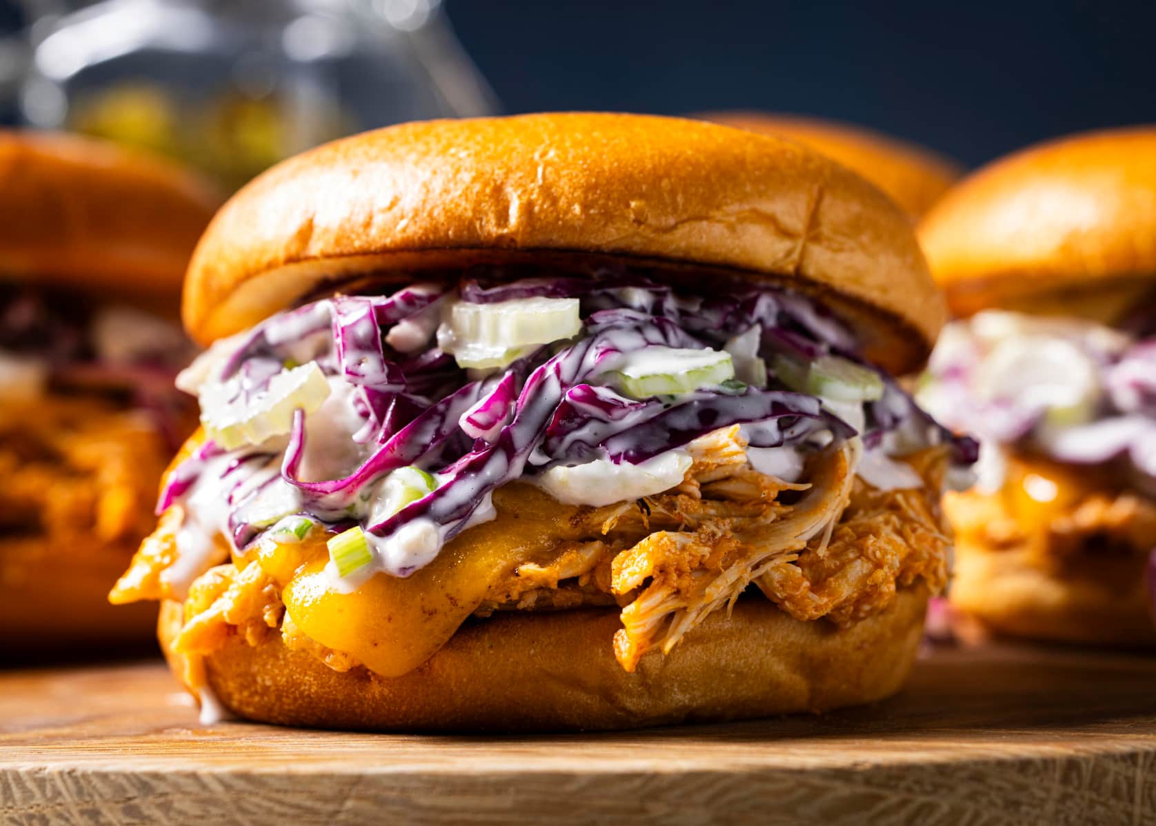 Pulled Buffalo Chicken Melts | America's Test Kitchen
