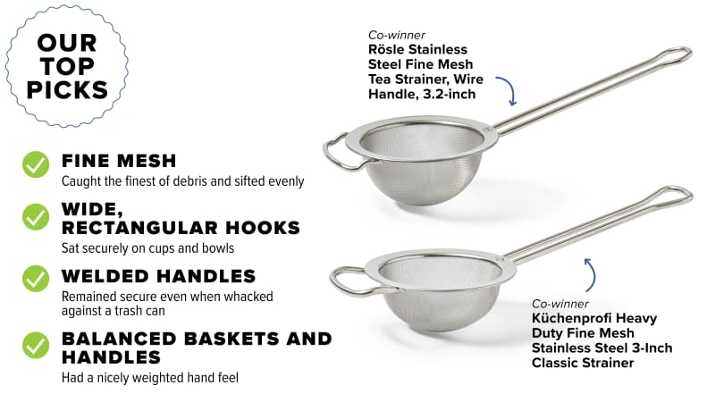 The Best Small Strainers | America's Test Kitchen