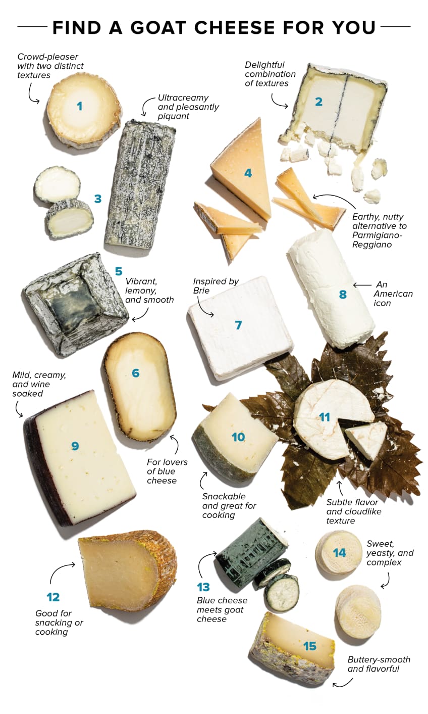 Fifteen Great Goat Cheeses You Should Know | America's Test Kitchen