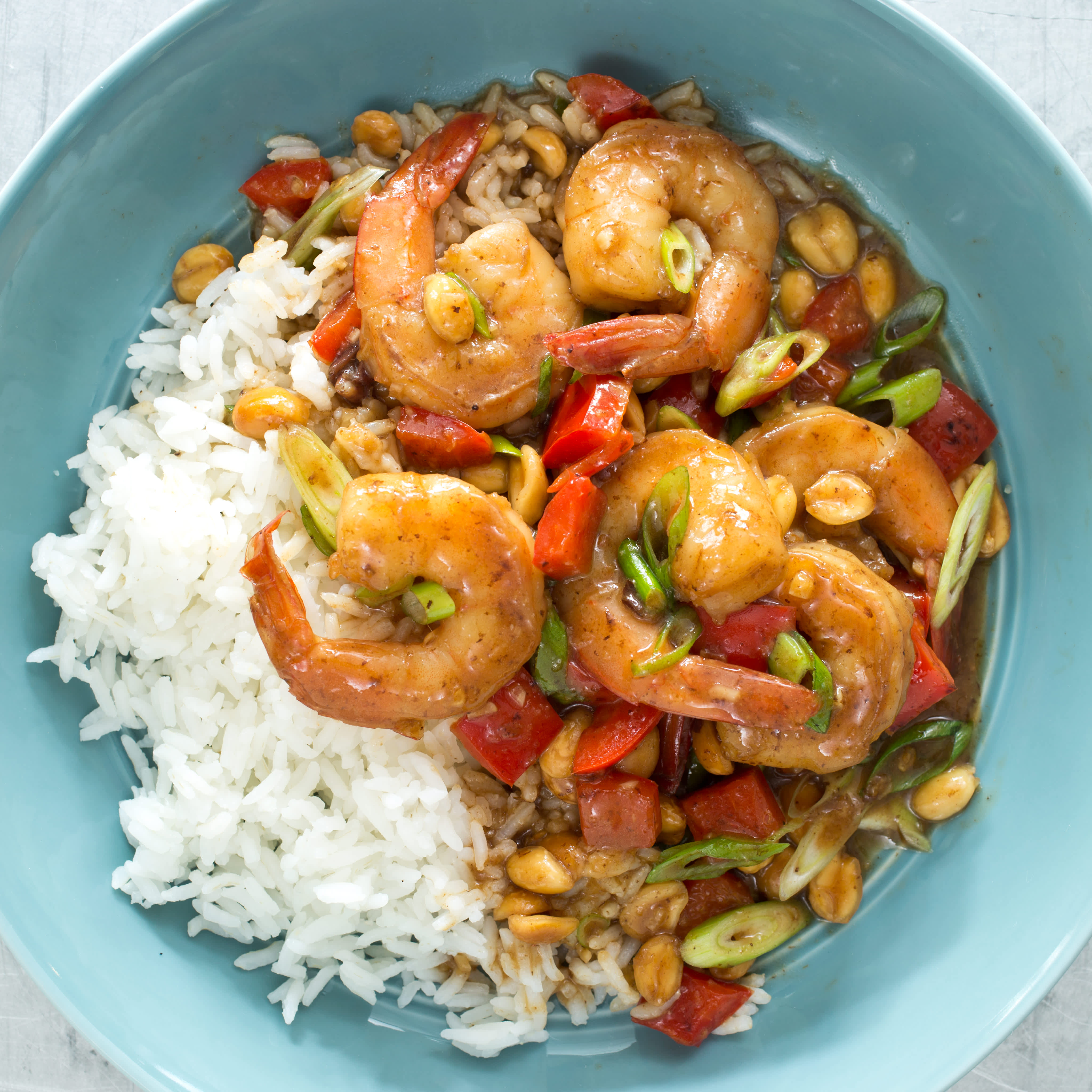 kung pao shrimp bowl bonefish