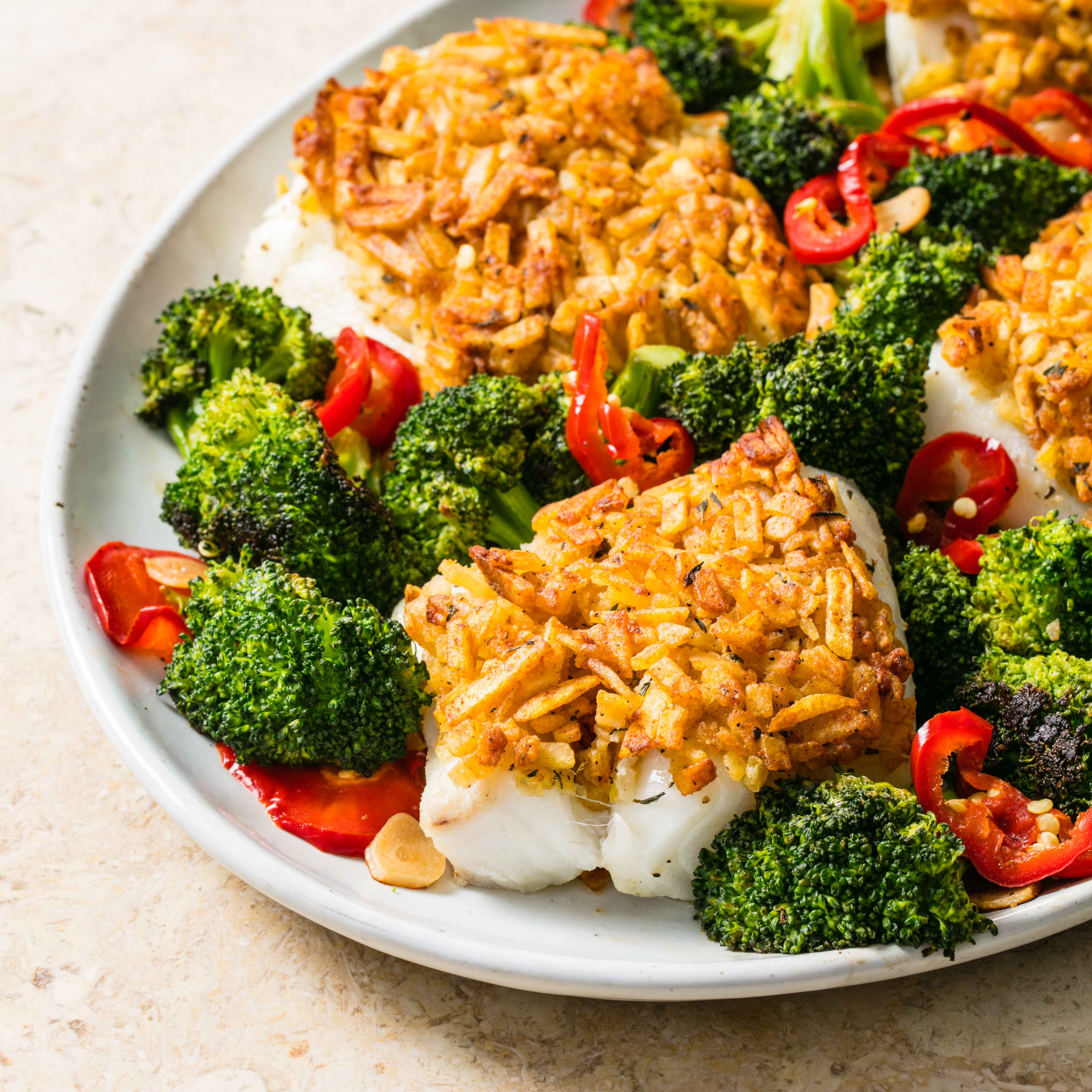 Crunchy Cod with Spicy Broccoli | America's Test Kitchen