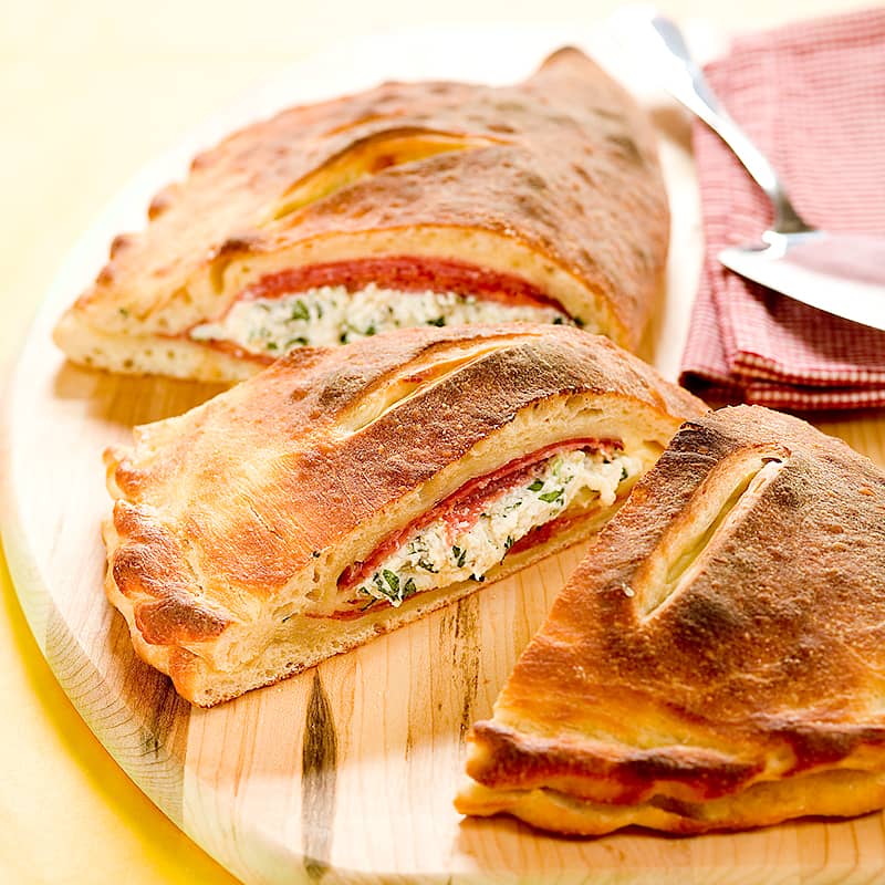 Three-Meat Calzone | America's Test Kitchen
