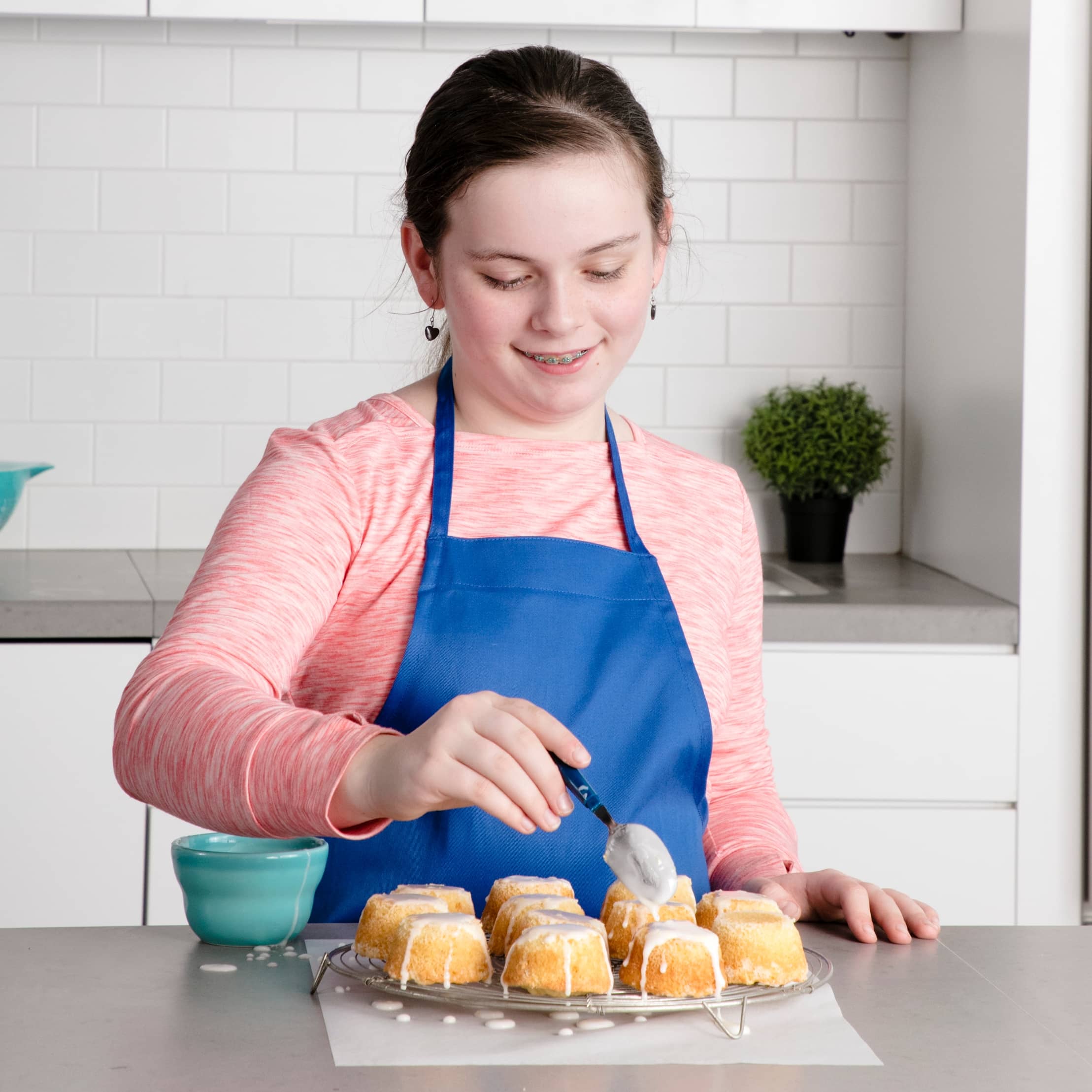 Mini Tea Cakes with Citrus Glaze | America's Test Kitchen