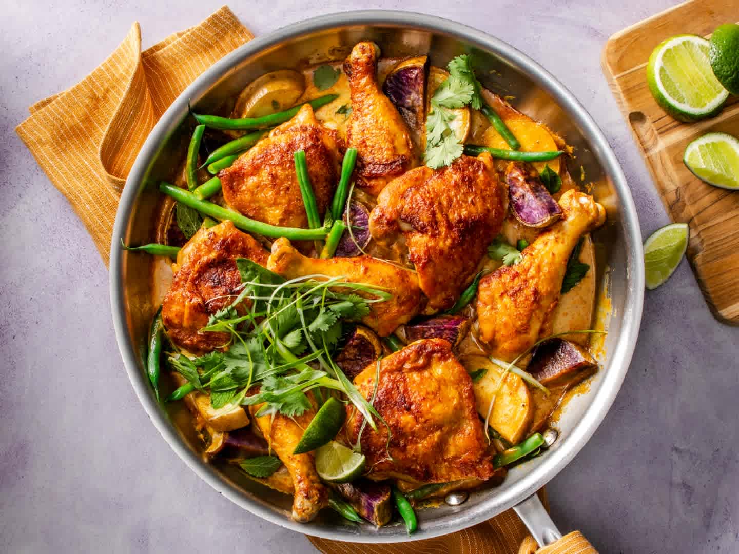 Thai Curry Chicken with Sweet Potatoes and Green Beans | America's Test ...