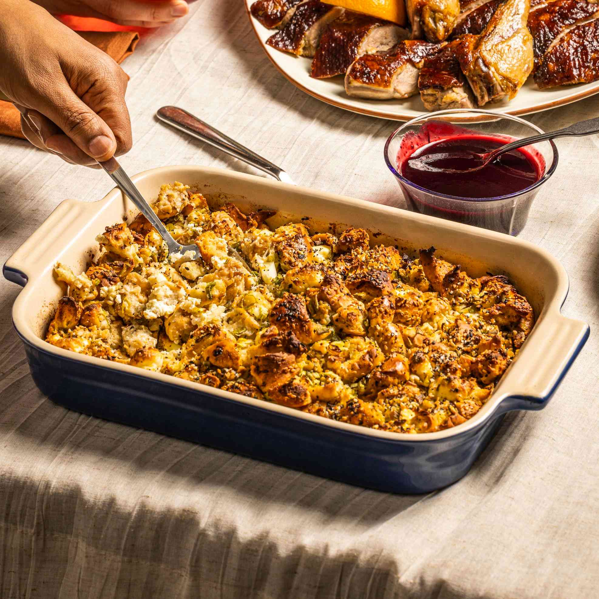 Everything Bagel Stuffing | America's Test Kitchen