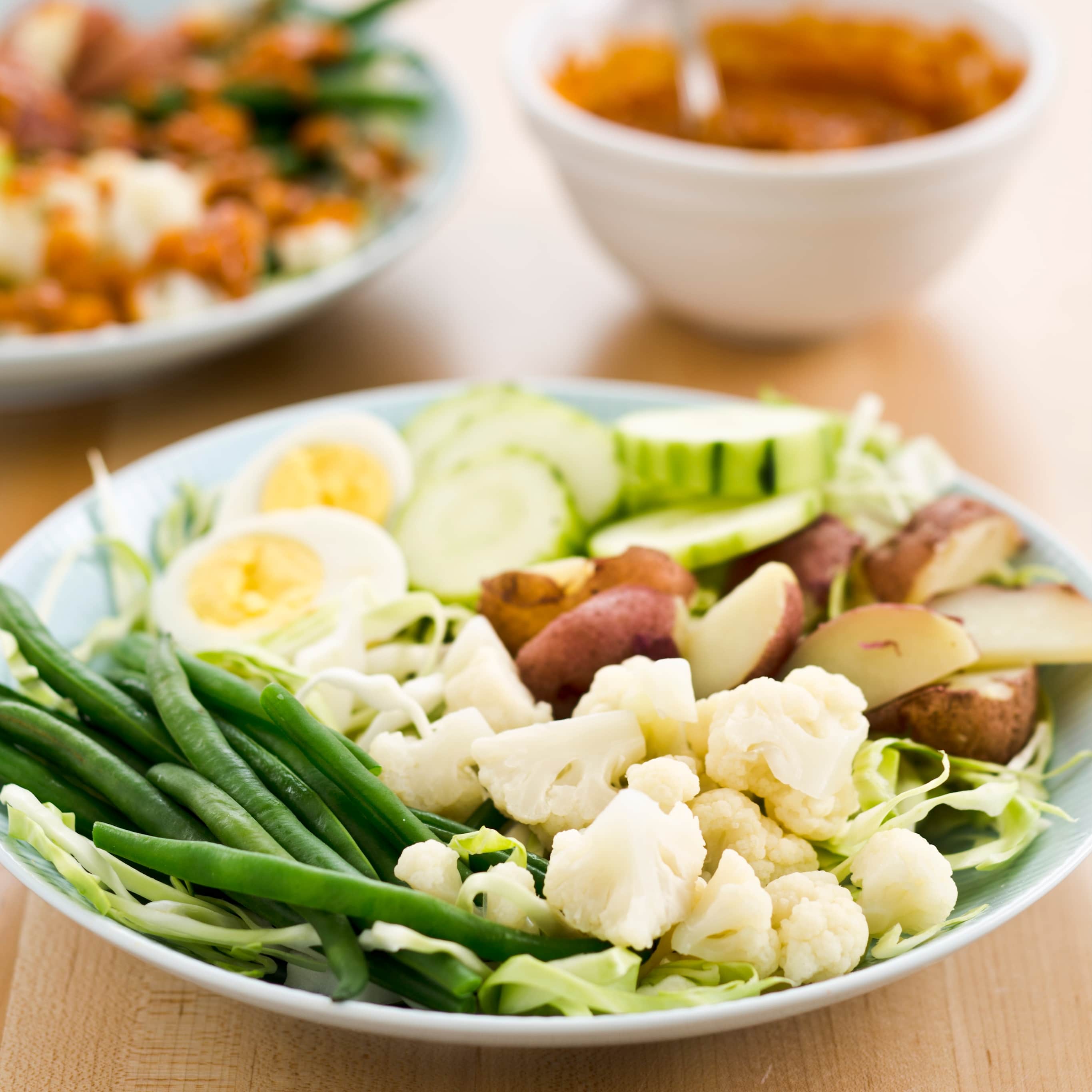 Indonesian Vegetable Salad with Peanut Sauce (Gado-Gado) | America's ...