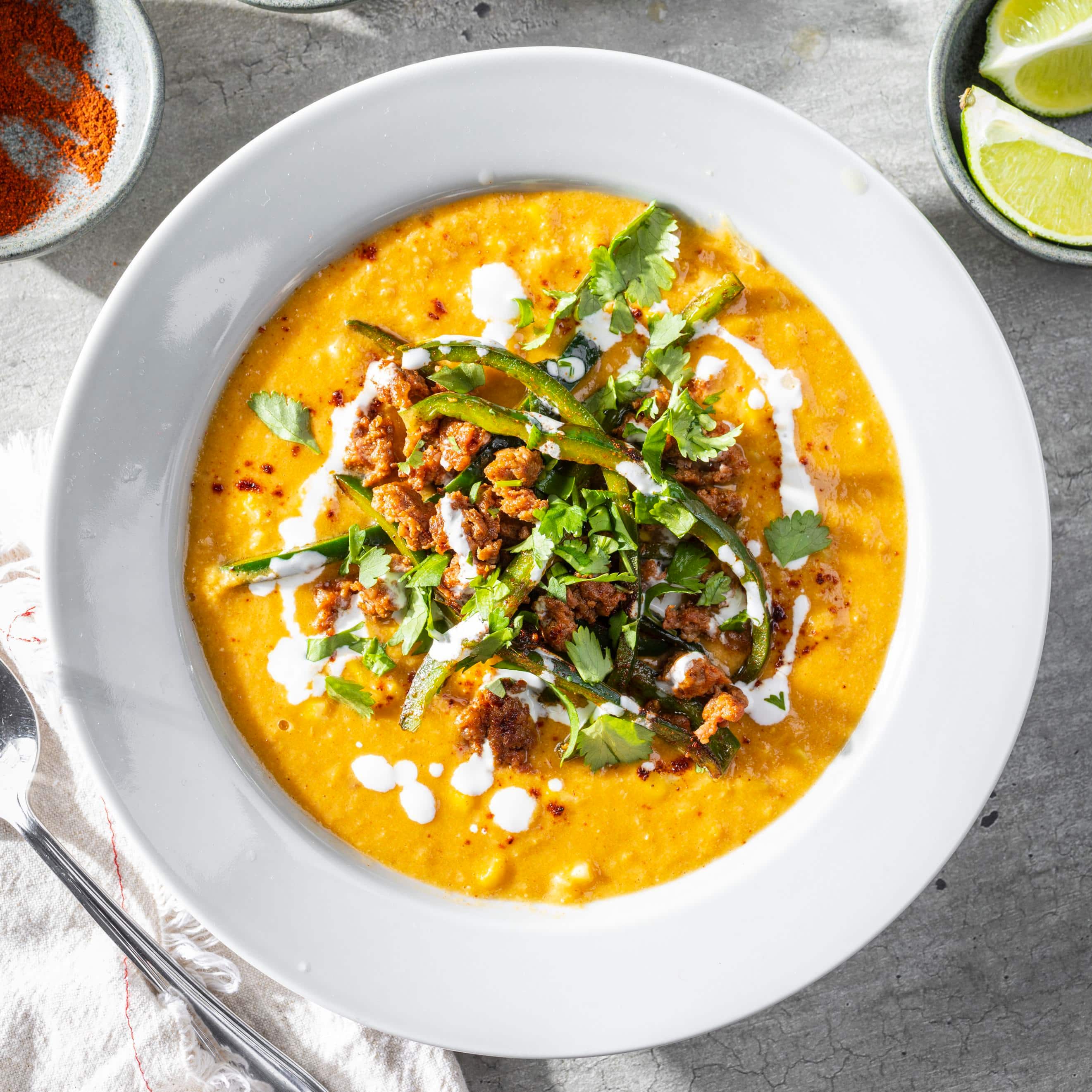 mesquite corn chowder