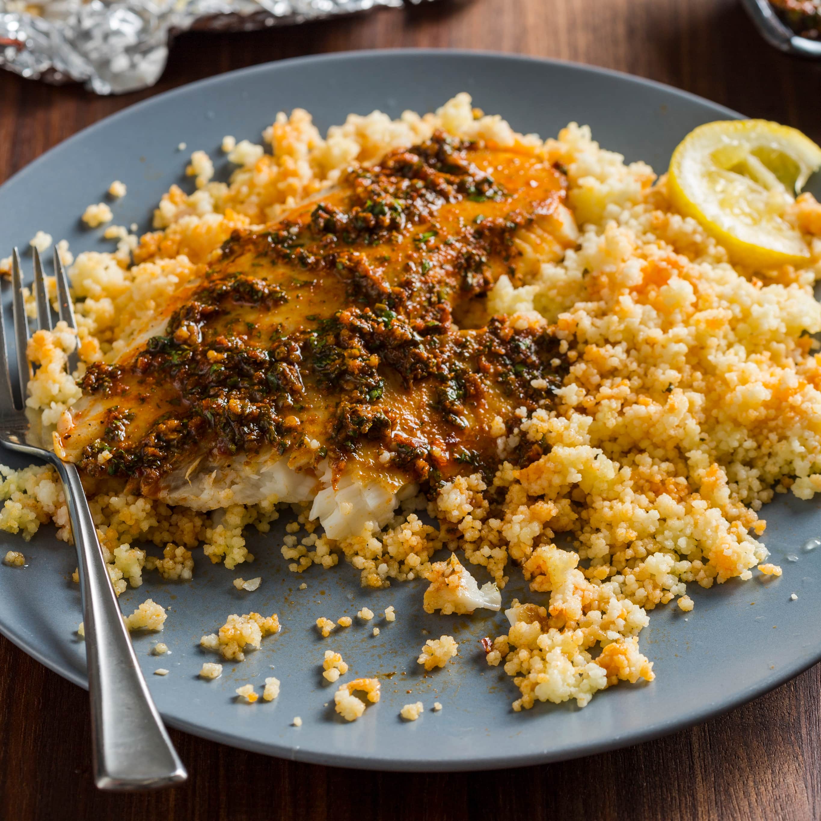 Spiced Fish and Couscous Packets | America's Test Kitchen