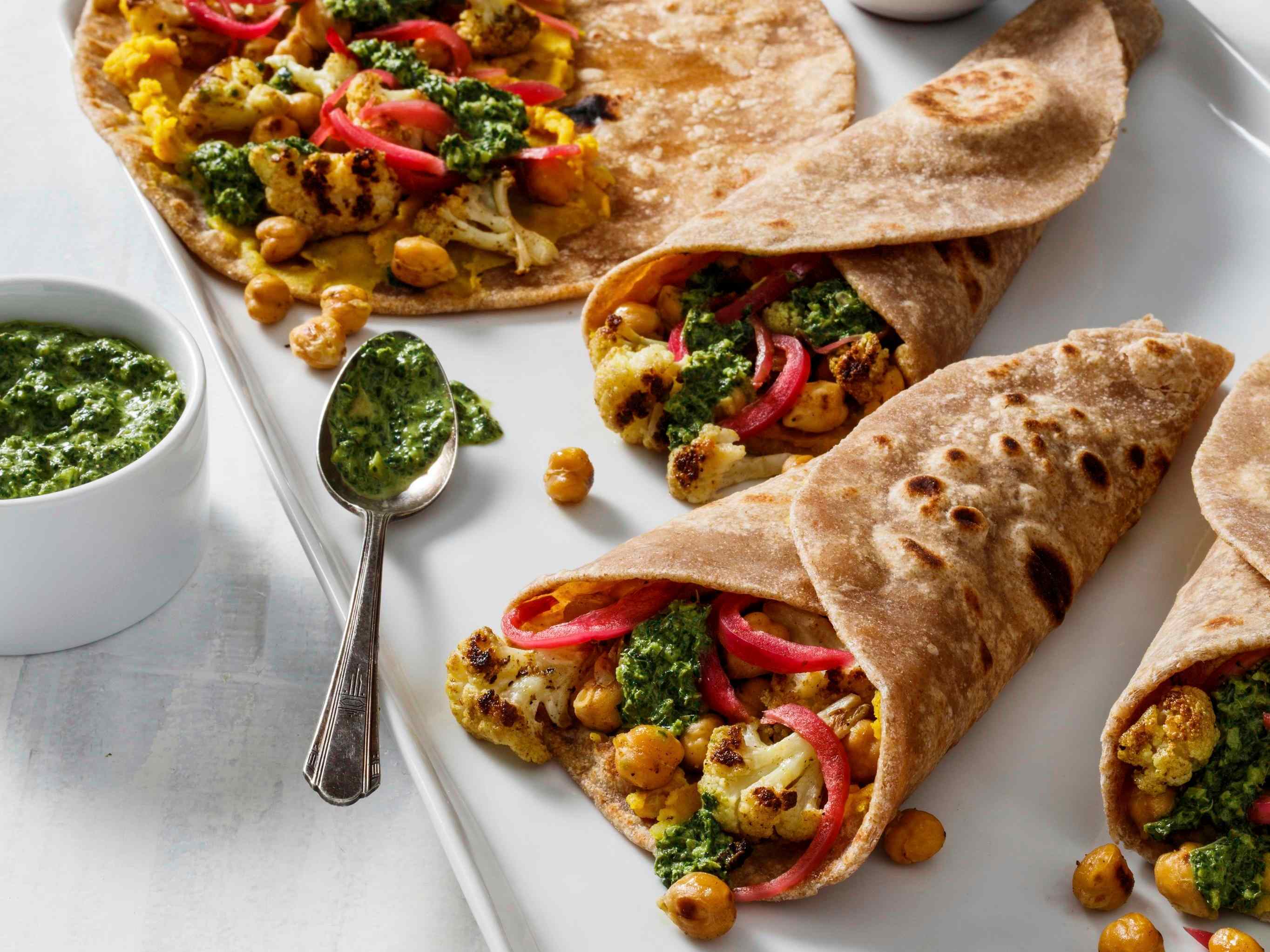 Vegetarian Chapati Wraps with Spiced Mashed Potatoes | America's Test ...