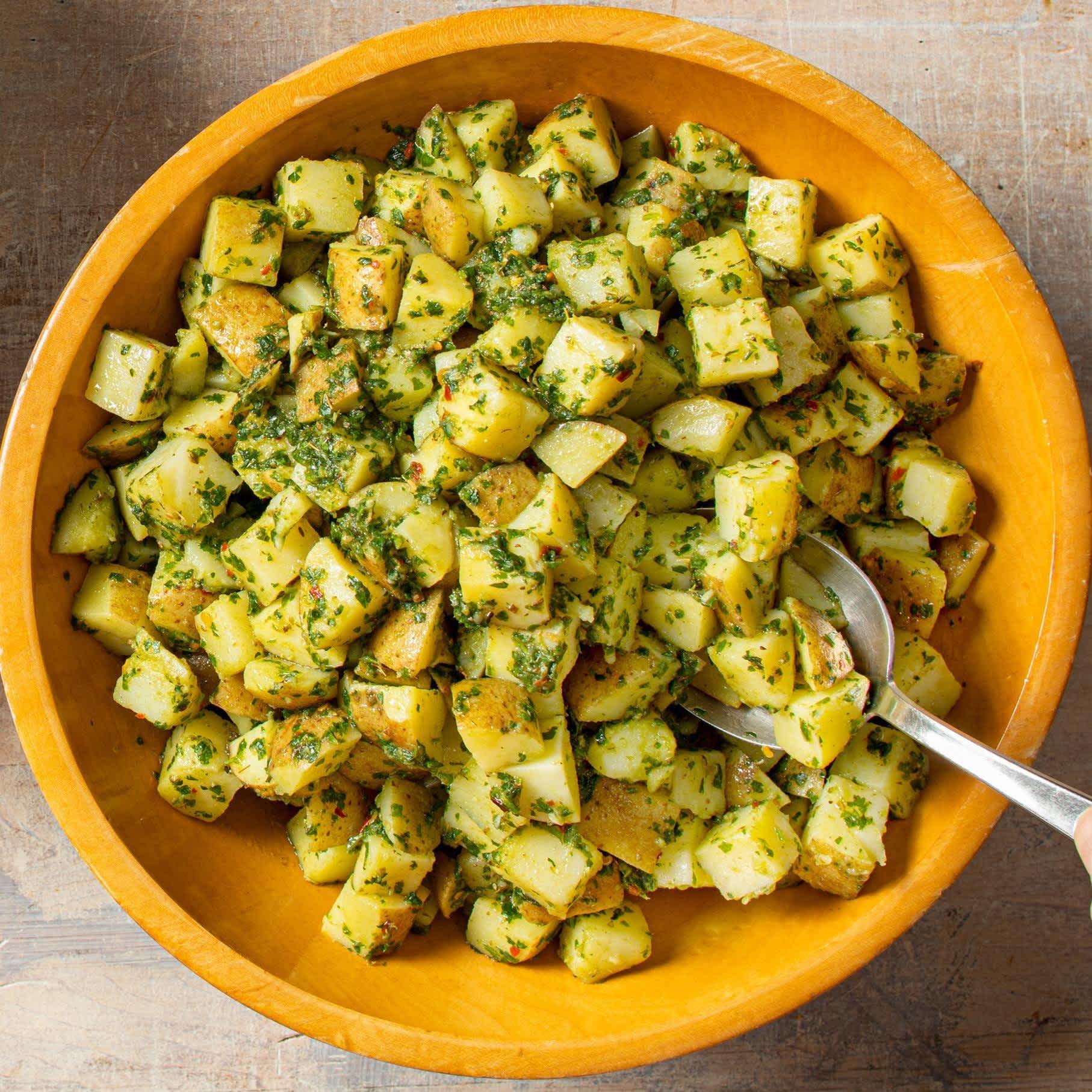 Chimichurri Potato Salad | America's Test Kitchen