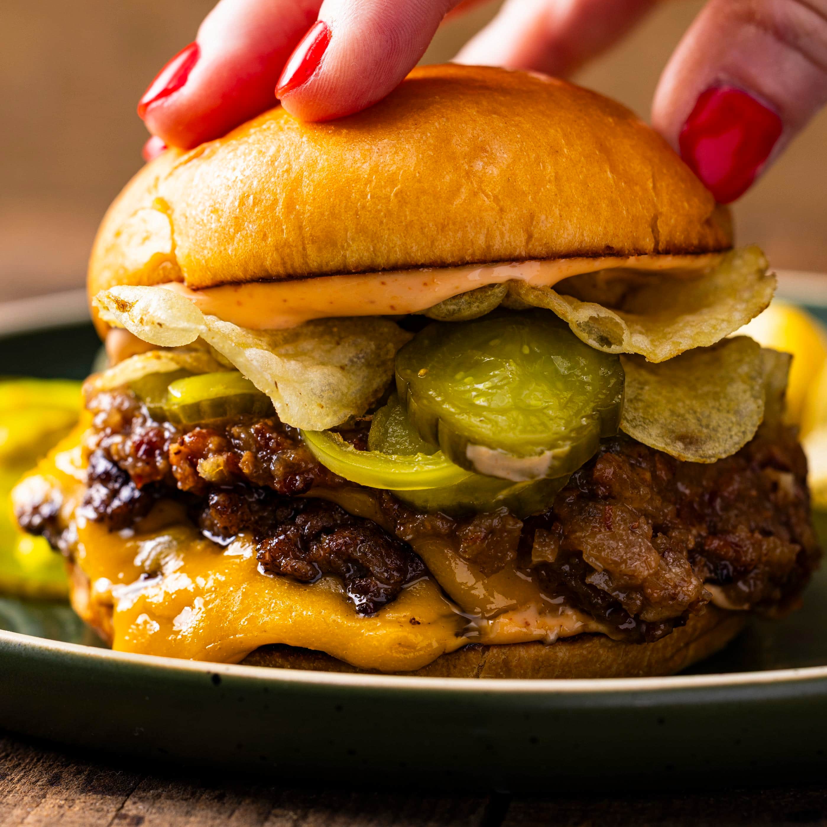 Grilled Smashed Burgers | America's Test Kitchen