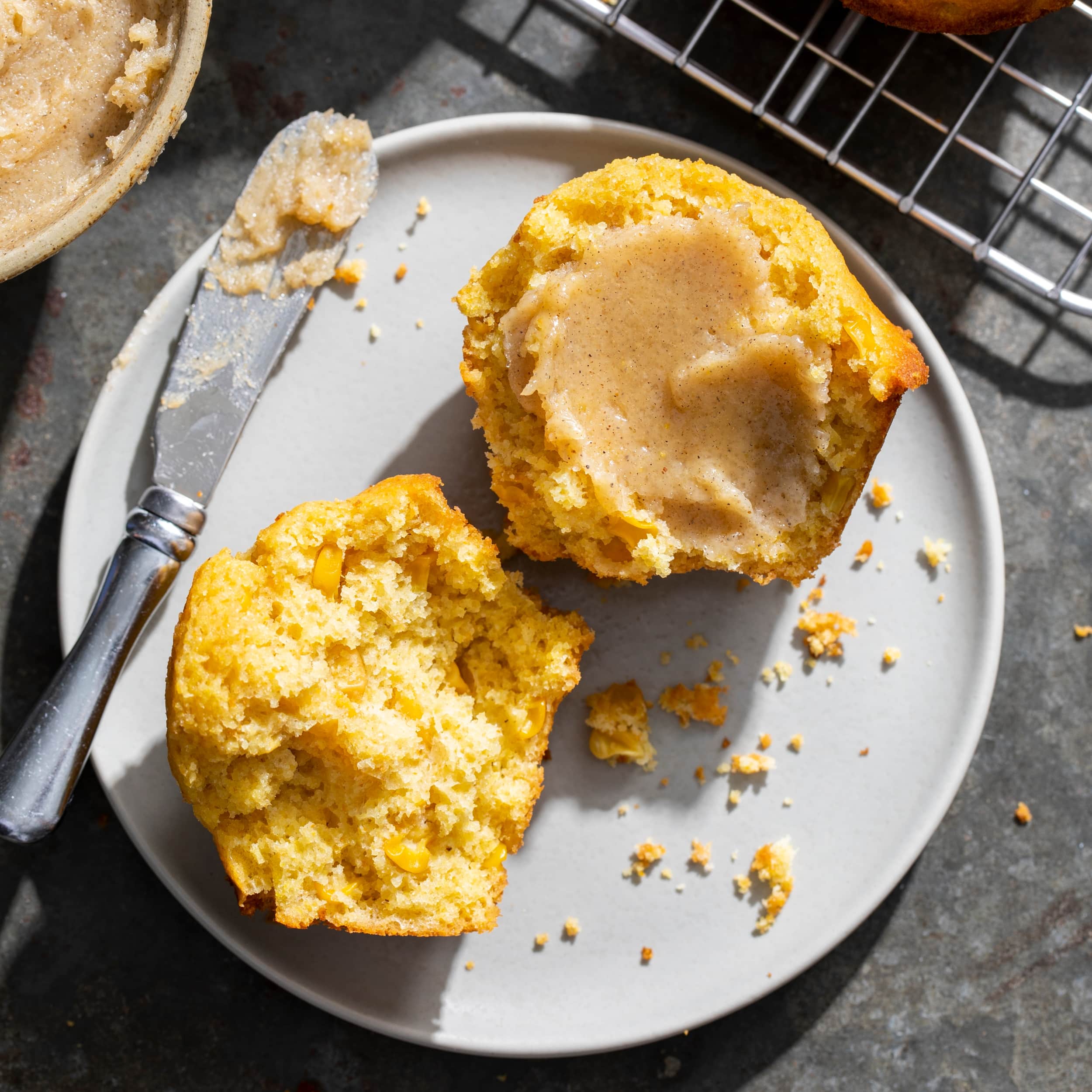 cornbread muffins with corn