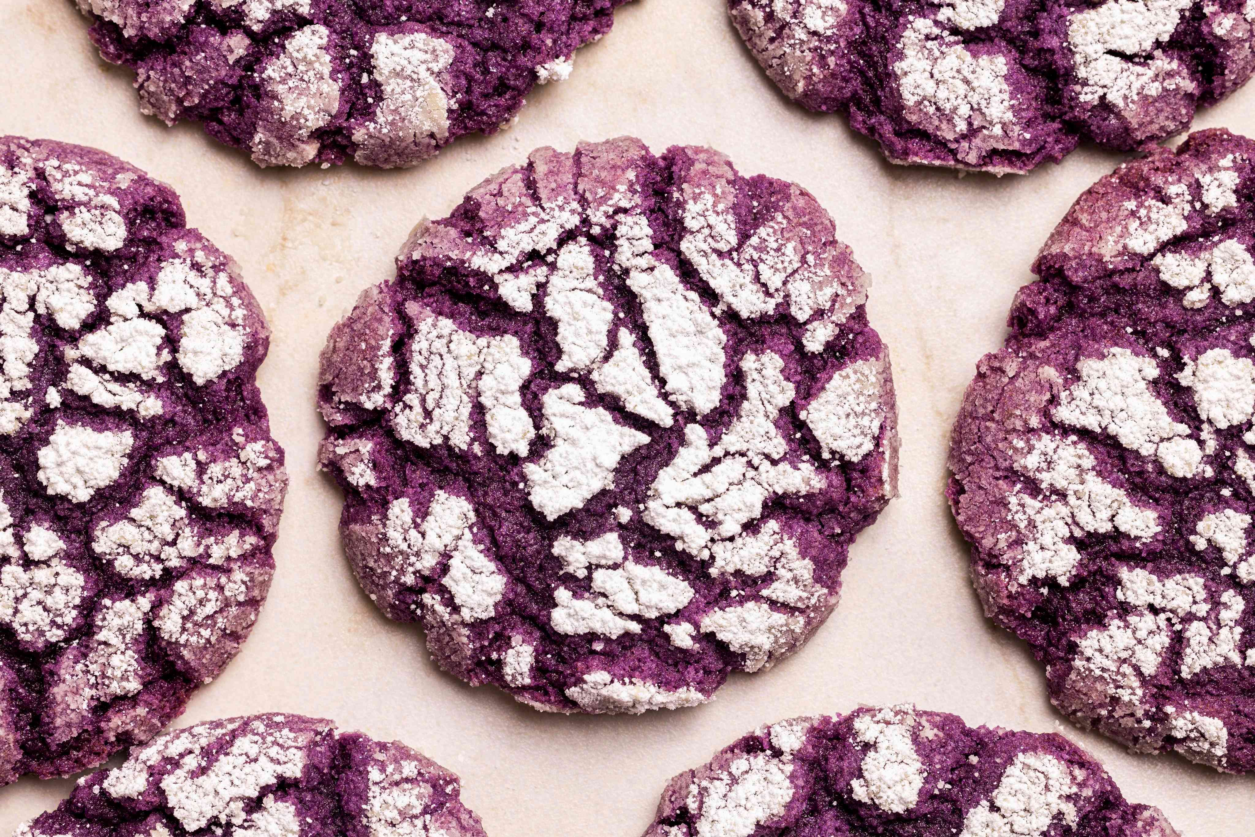 Ube Crinkle Cookies | America's Test Kitchen
