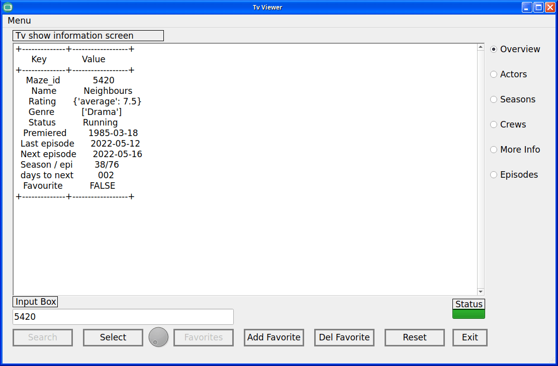 tv-viewer - Python Package Health Analysis | Snyk