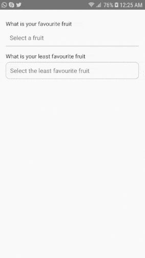 React Native Form Select Picker Npm Package Snyk