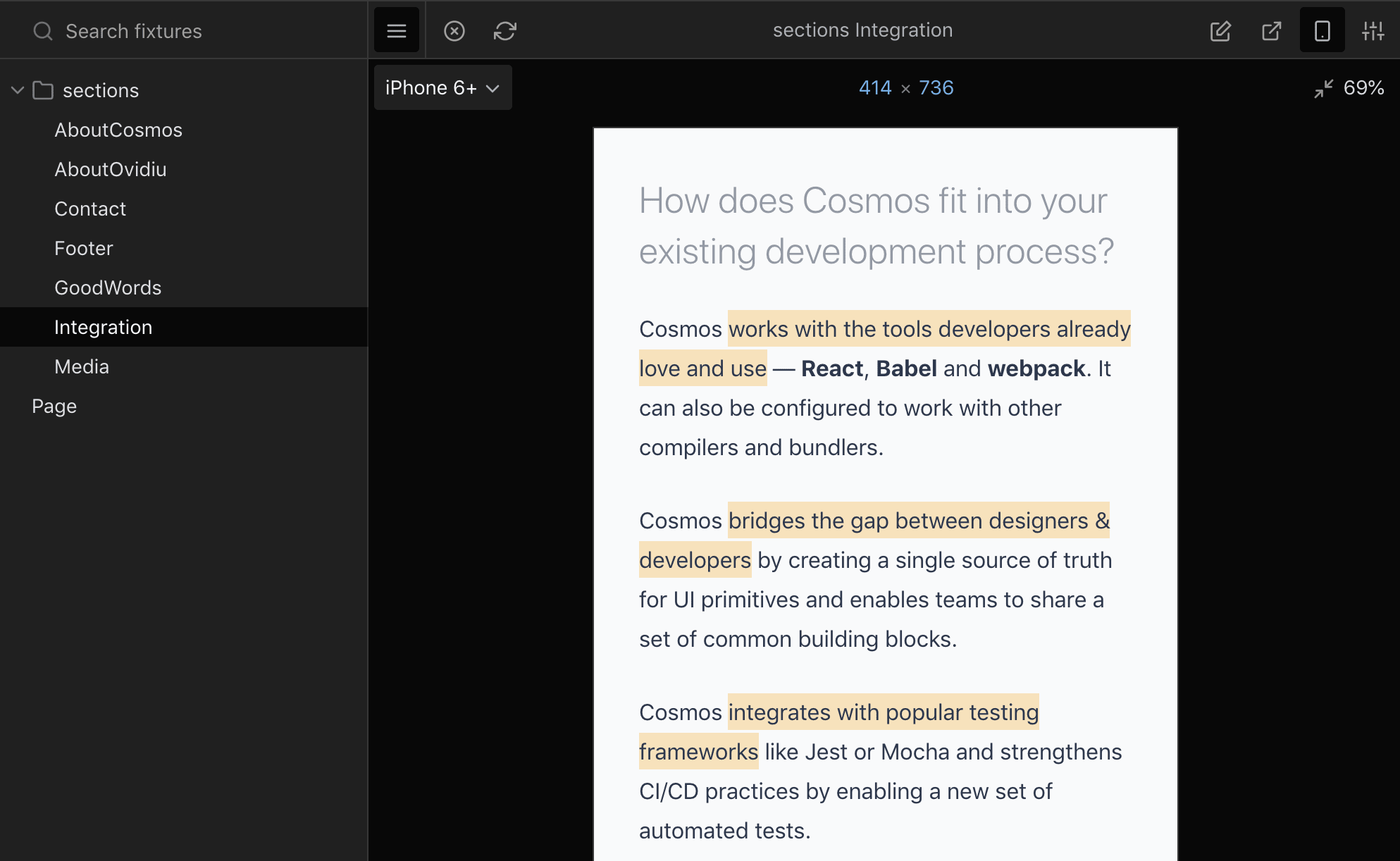React Cosmos Axios Example Npm Package Snyk