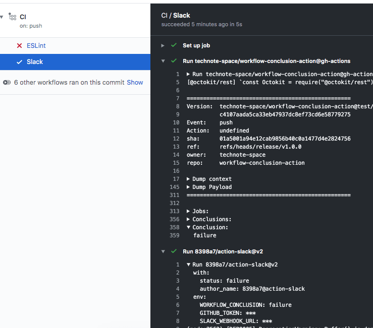 @technote-space/workflow-conclusion-action - npm package | Snyk