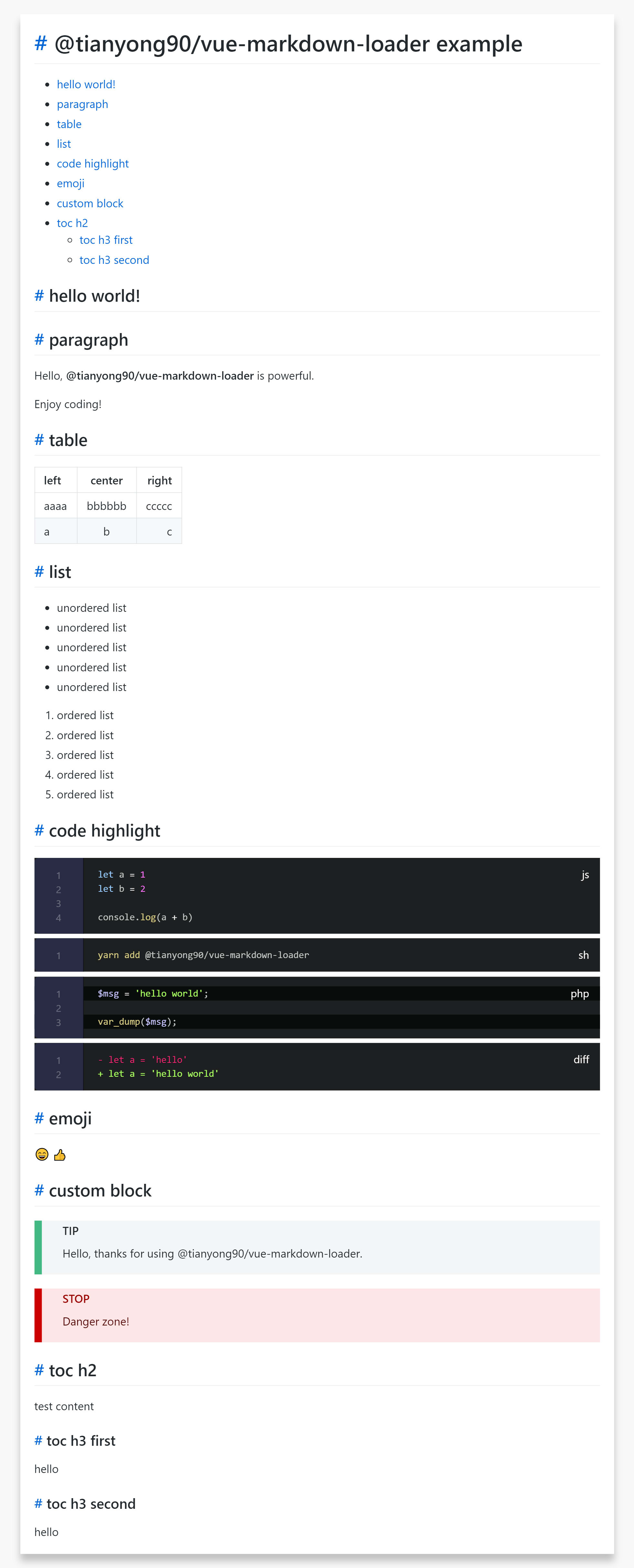 @tianyong90/vue-markdown-loader - npm package | Snyk @tianyong90/vue-markdown-loader - npm package | Snyk