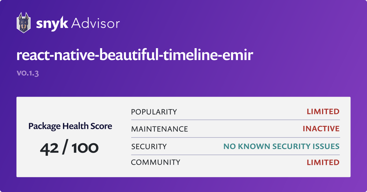 react-native-beautiful-timeline-emir - npm package | Snyk react-native-beautiful-timeline-emir - npm package | Snyk