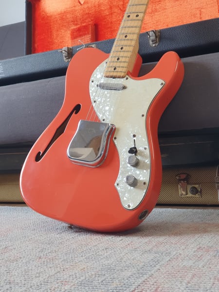 Joel's Vintage Guitars | Fender Telecaster Thinline 1971 'Salmon ...